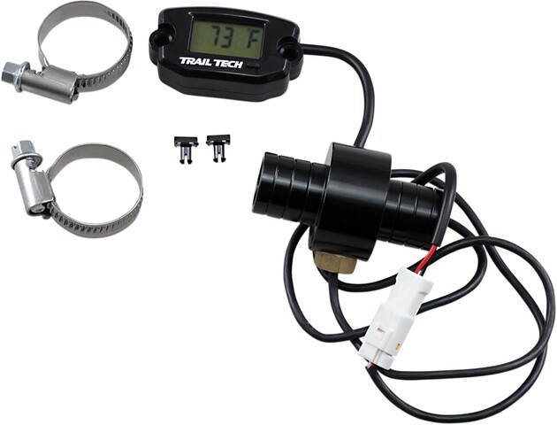 Trail Tech - 742-EH1 - Surface Mount Universal Meter w/ Radiator Hose ...