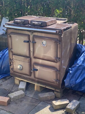 Aga Rayburn Supreme wood burning / solid fuel range cooker | eBay UK