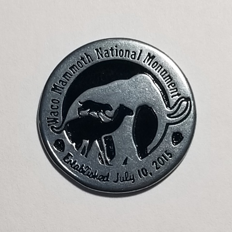 Waco Mammoth National Monument Token National Park Service Collectible ...