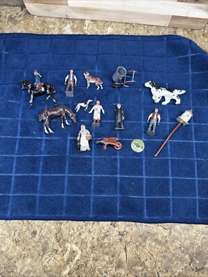 vintage miniature lead figures | eBay