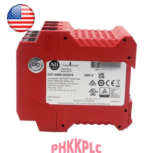New Sealed Allen-Bradley 440R-G23216 SER A Guardmaster Safety Relay ...