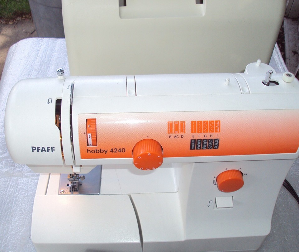 Pfaff Electronic Sewing Machine Manual Model Hobby 4240 TESTED WORKING ...