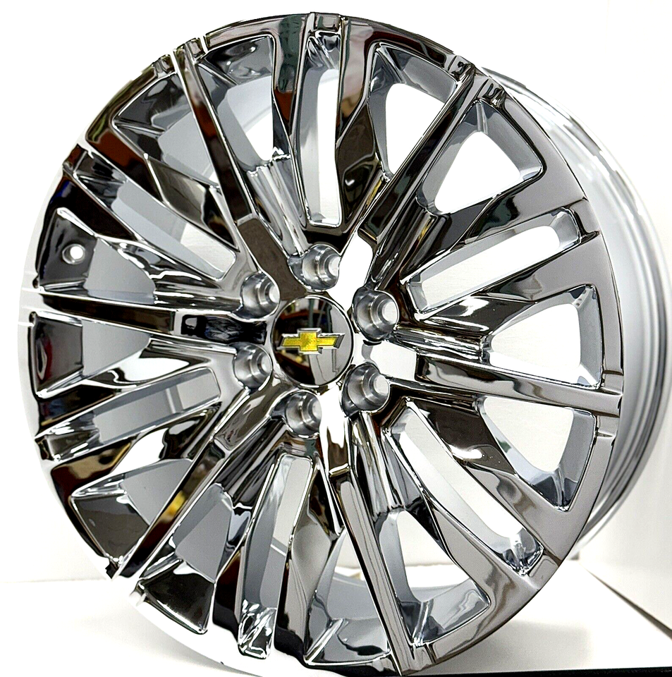 2025 Chevy Silverado 6x5.5 24" Chrome SSI OE Replica 5921 High Country ...