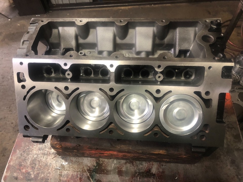 LS2 6.0L SHORT BLOCK FORGED CRANK & 25cc DISH PISTONS H-BEAM 408 900HP ...