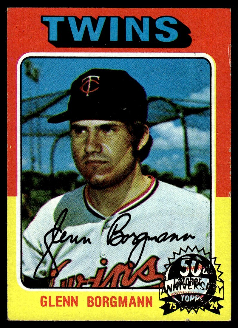 1975 Topps BUY BACK Glenn Borgmann Minnesota Twins #127 | eBay