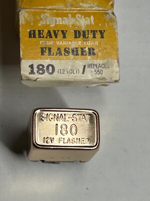 NOS Signal Stat 180 Replaces 550 Signal Flasher Heavy Duty 12V Turn ...