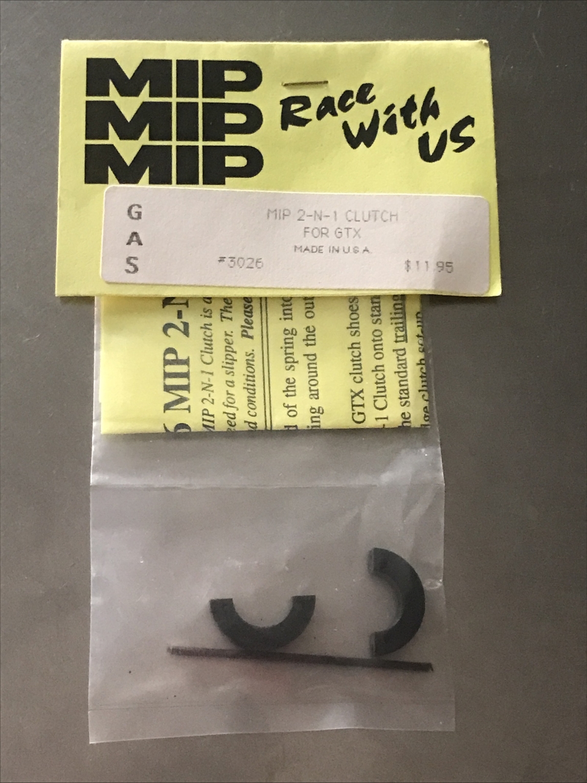 Vintage MIP 3026 2-n-1 Clutch For Team Losi GTX 2wd Nitro RC Gas Truck ...