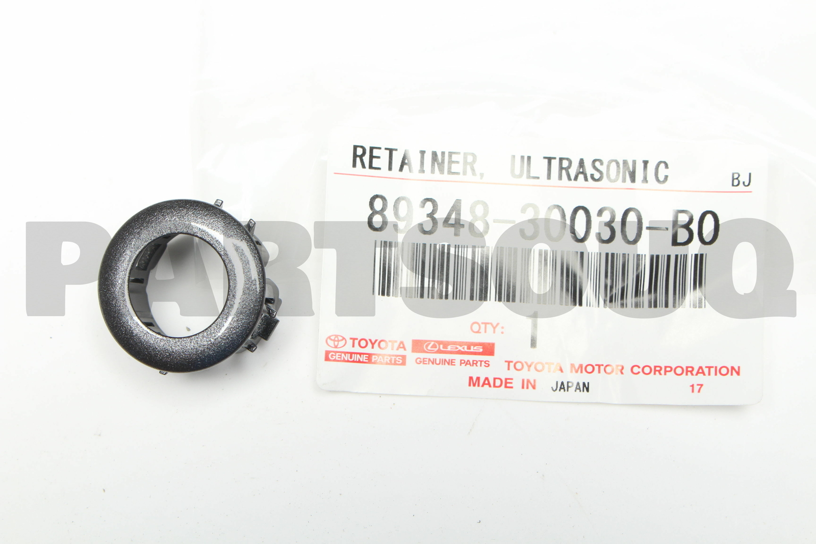 8934830030B0 Genuine Toyota BEZEL, ULTRASONIC SENSOR, NO.1 89348-30030 ...