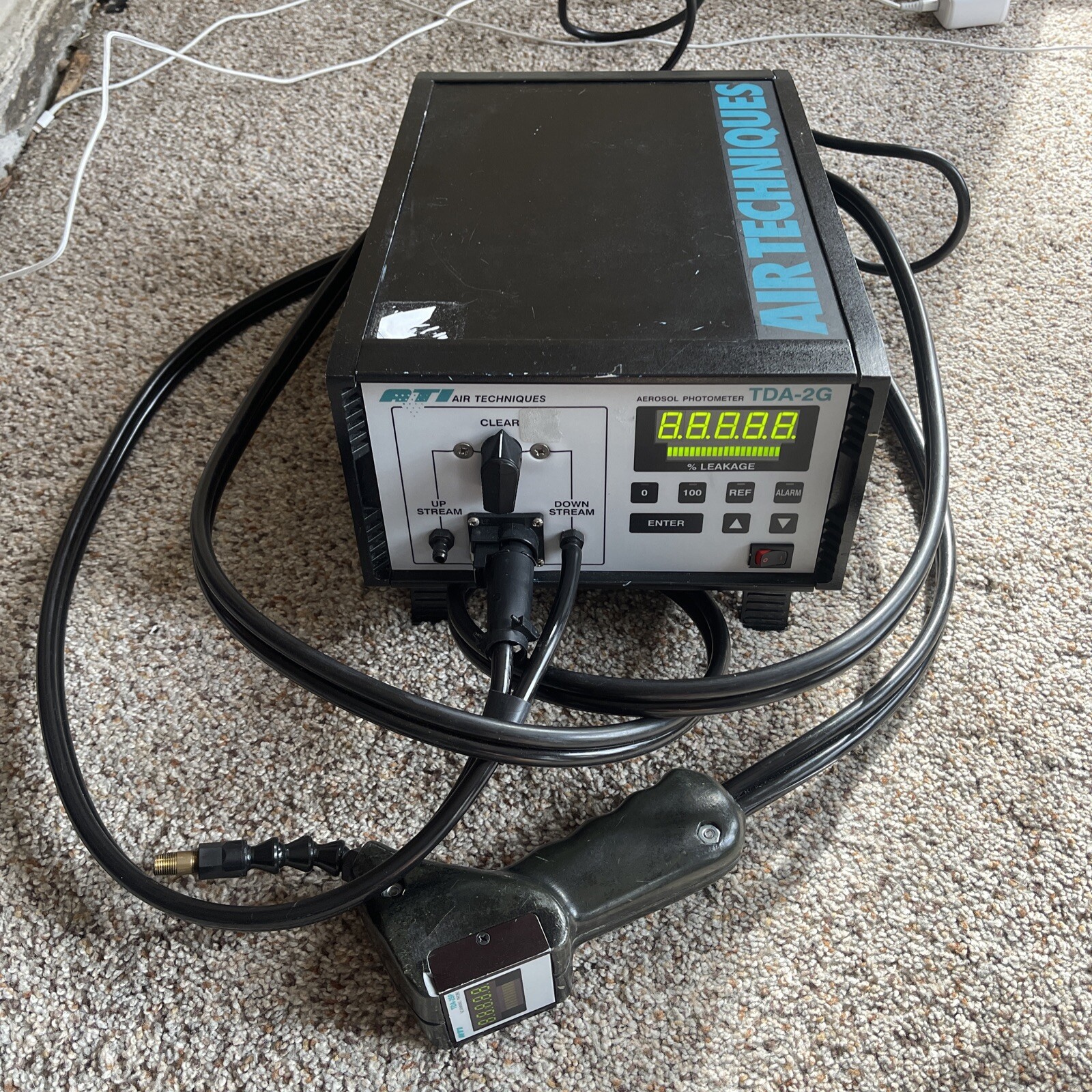 ATI AIR TECHNIQUES TDA-2G AEROSOL PHOTOMETER w TDA-2SP SCANNING PROBE ...