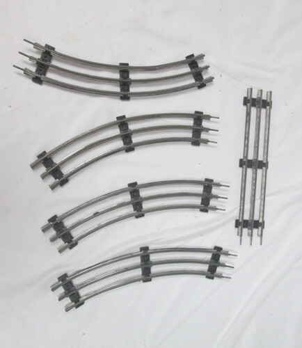 Vintage Allstate Electric Model Train Caboose w/ Railroad Tracks ...