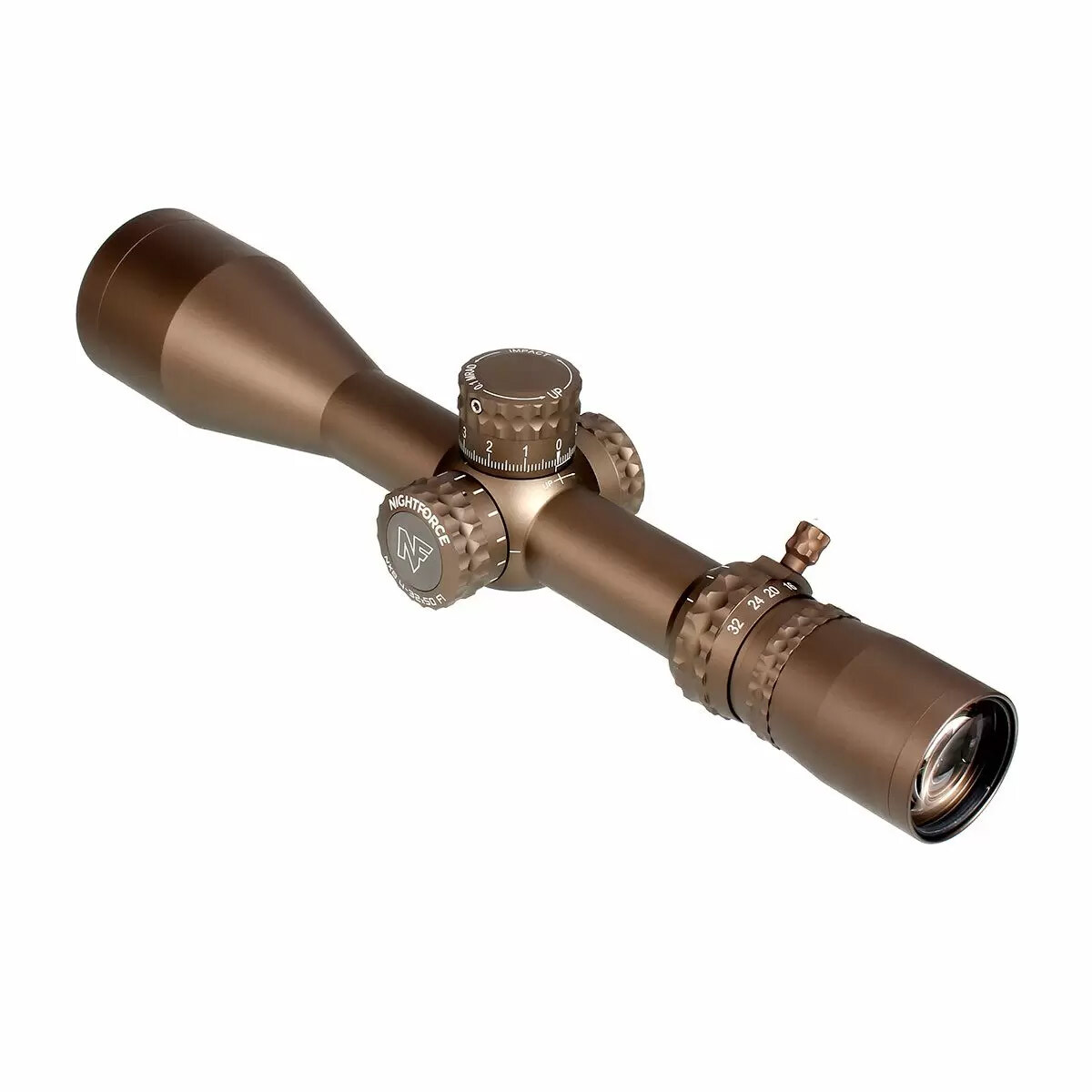 Nightforce NX8 4-32x50 ZeroStop illum TReMoR3 F1 FDE Scope w/Flip Up ...