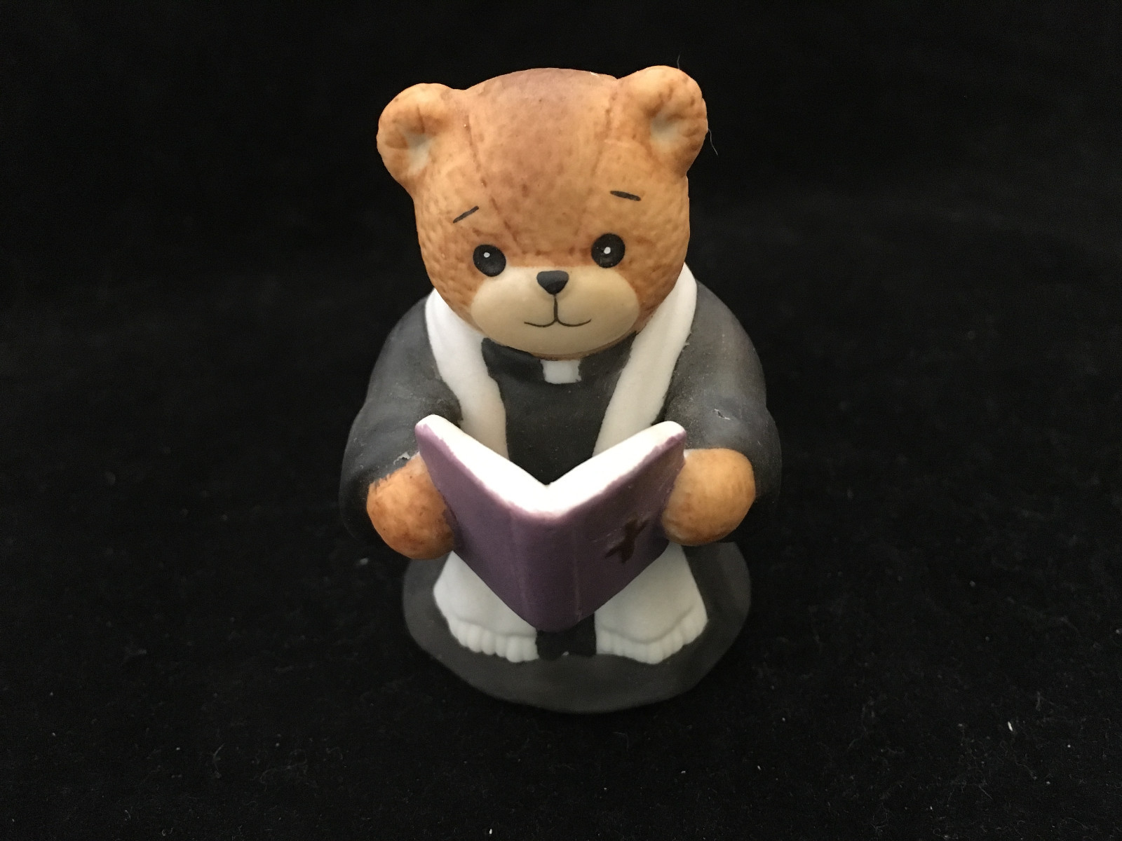 Lucy & Me Papa Was A Preacher Bear Cross Bible & Cloak Enesco Lucy Rigg ...
