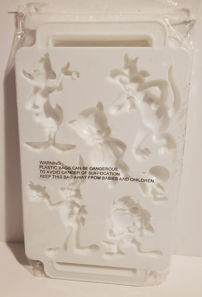 WARNER BROS LOONEY TUNES GELATIN MOLD 1999 BUGS BUNNY TAZ PORKY PIG ...