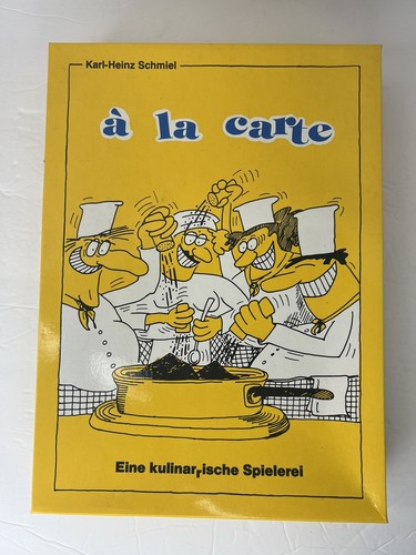 Vtg - A La Carte Board Game - Moskito Spiele /German Language - Used ...