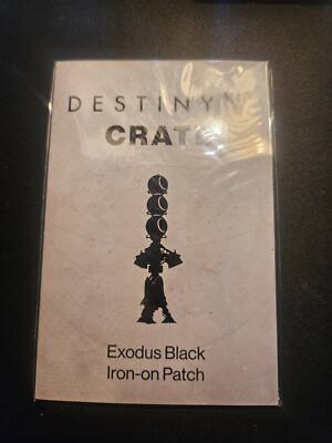 Destiny 2 | Exodus Black Iron-On Patch - Loot Crate Exclusive NEW ...