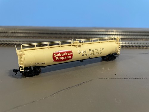 Atlas N Scale Suburban Propane Tank Car | eBay