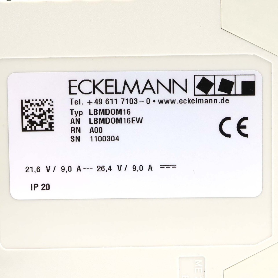 Eckelmann I/O Module LBMDOM16 GEB | eBay
