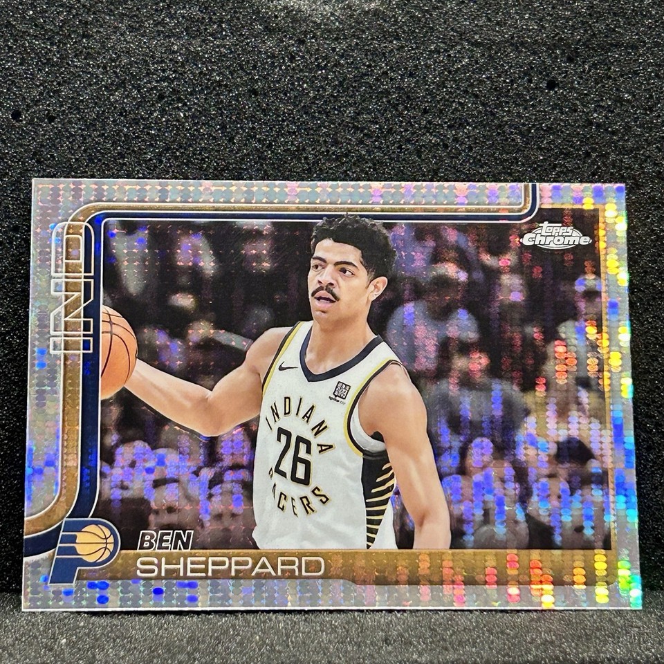 Ben Sheppard Pulsar Refractor 2025-26 Topps Chrome #94 | eBay