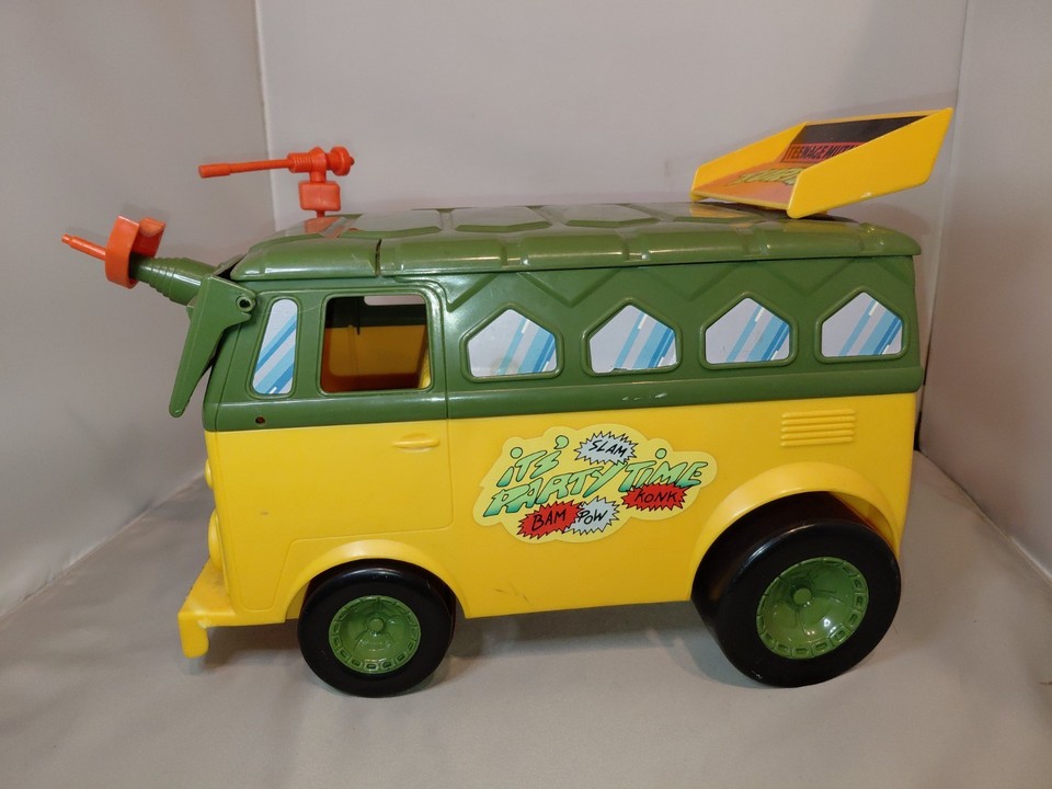 Vintage 1989 Teenage Mutant Ninja Turtles TMNT Party Wagon Van Bus | eBay