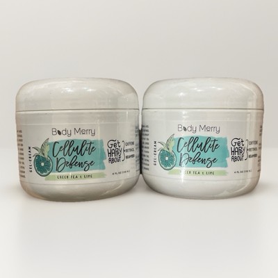 2x Body Merry Cellulite Defense Gel-Cream, Caffeine Retinol Seaweed ...