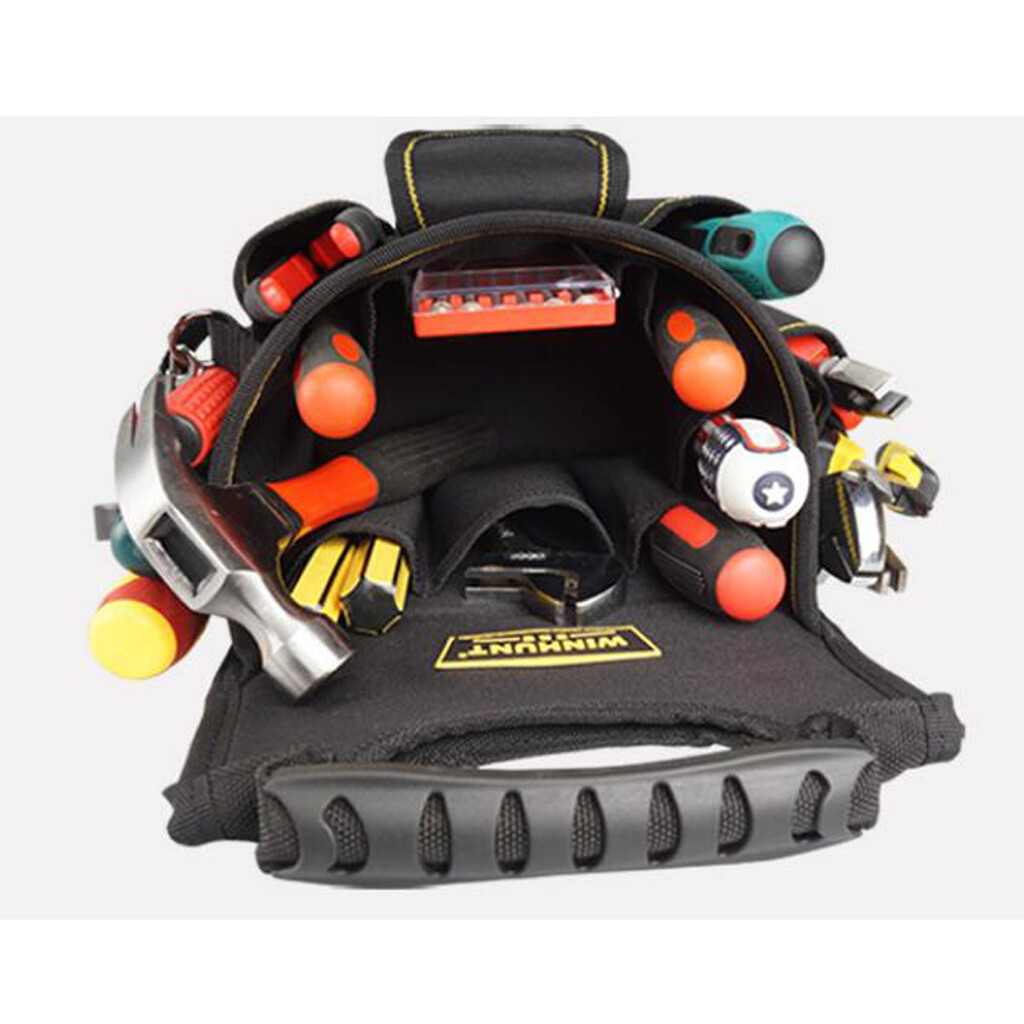 Utility Multiple Pocket Tool Pouch Hardware Electrician Waist Tool ...