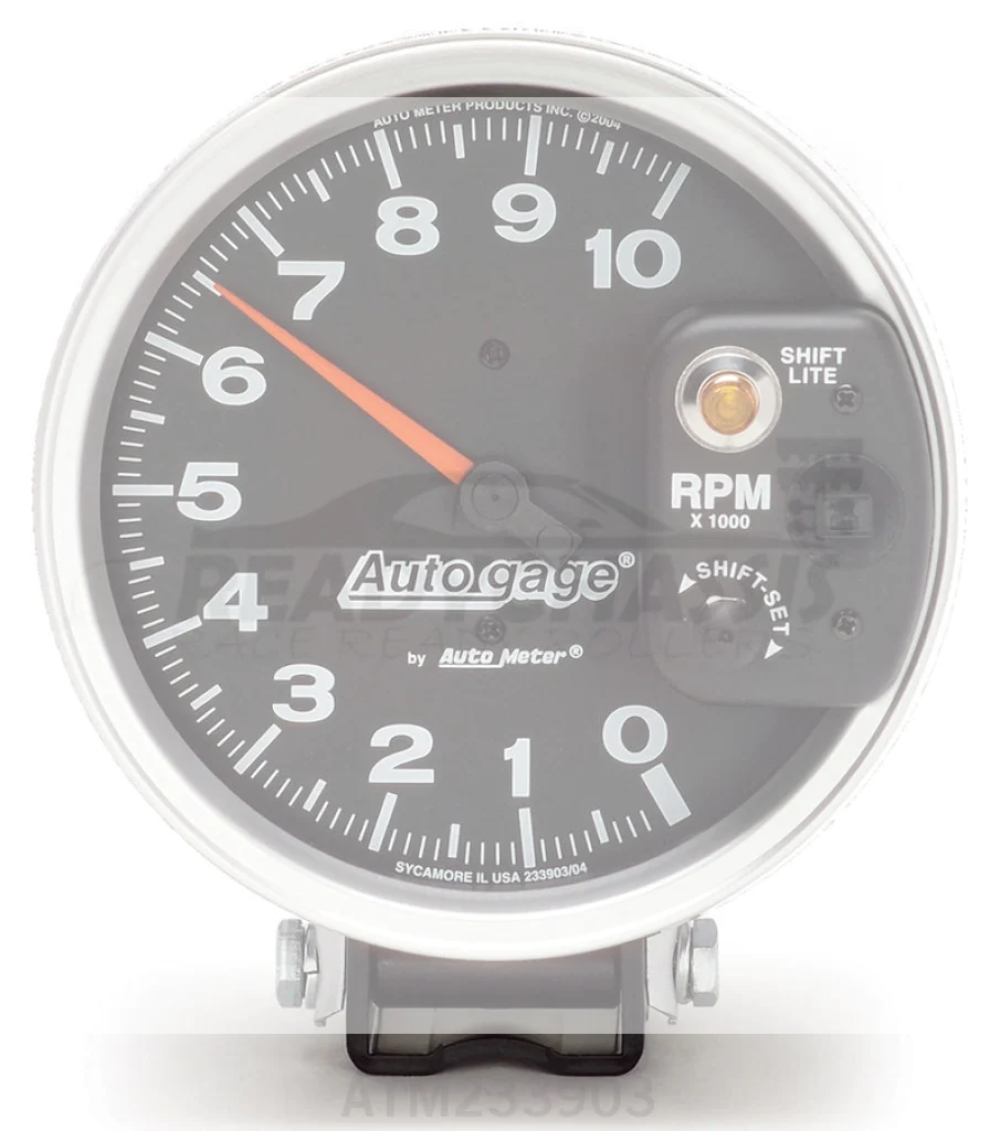 Fits Autometer 5in Auto Gage Monster Tach w/Shift Light 233903 | eBay