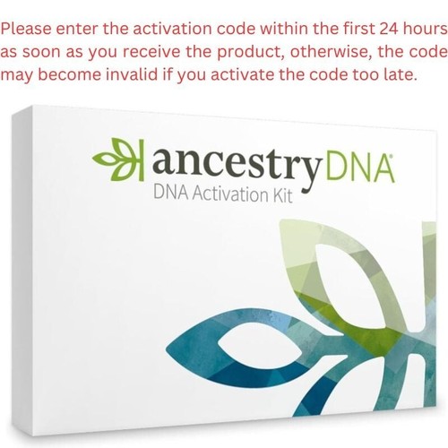 AncestryDNA Genetic Test Kit: Complete DNA Activation Kit - New ...