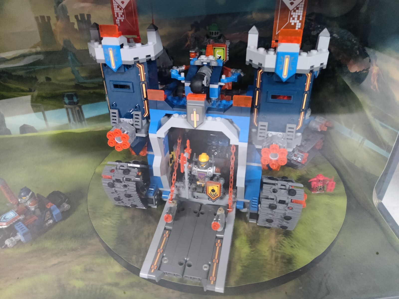 Lego nexo knights collectors Diorama 70317 ex shop display | eBay UK