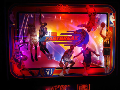 NBA FASTBREAK Complete LED Lighting Kit custom SUPER BRIGHT PINBALL LED ...