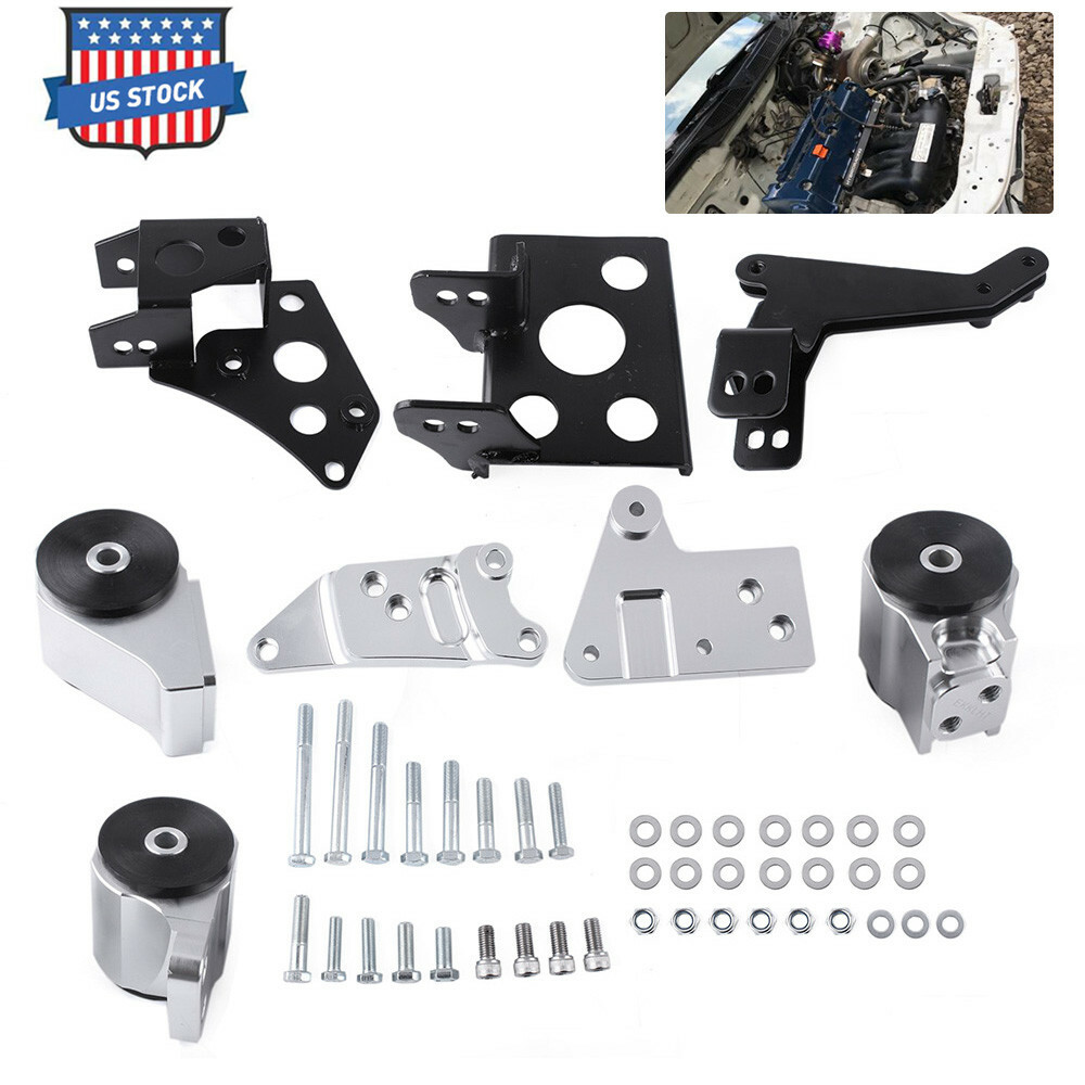 Engine Mount Bracket K-Swap EK for Honda 96 97 98 99 00 for K20 K24 K ...