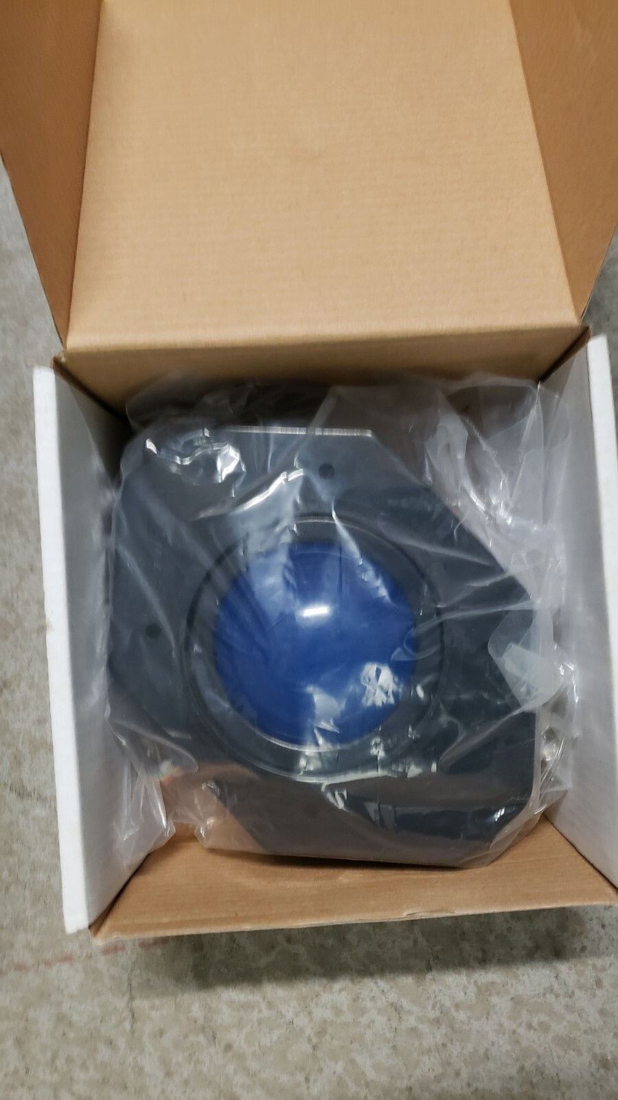 U-Trak FlushMount Arcade Trackball BLUE w/ USB and Trim Genuine ...