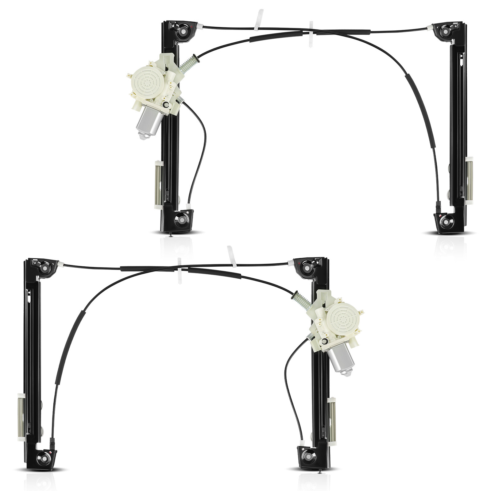 Front Left Right Window Regulator w/ Motor for Mini Cooper Cooper S R50 ...