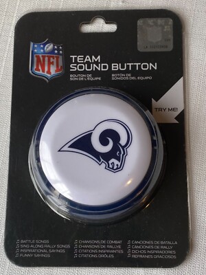 RAMS NFL Sound Button - Talking Sound Button, Interactive, Stress ...