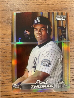 2024 Stadium Club Frank Thomas Chrome Refractor SP #82 💎🔥⚾️ | eBay