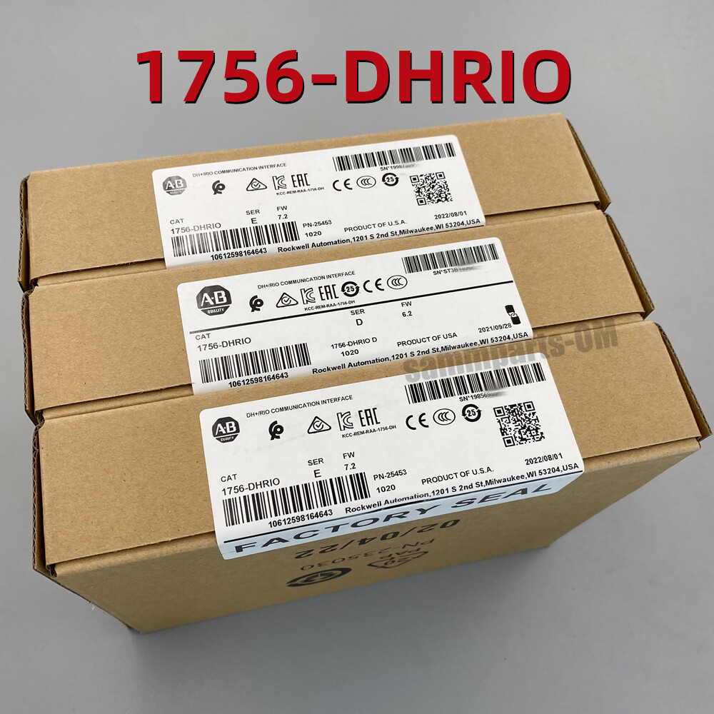 AB 1756-DHRIO Allen-Bradley Controllogix DH Plus / RIO Comms Module NEW ...