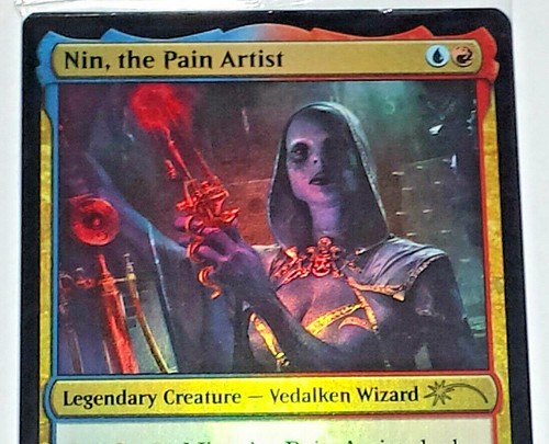 Magic The Gathering MTG JUDGE FOIL~Nin, The Pain Artist~(Mint+) Judge ...