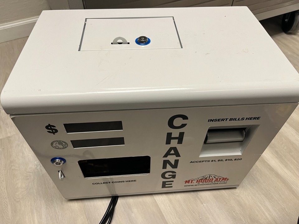 Change Machine, Dollar Bill To Coin - Accepts $1-$20 | eBay