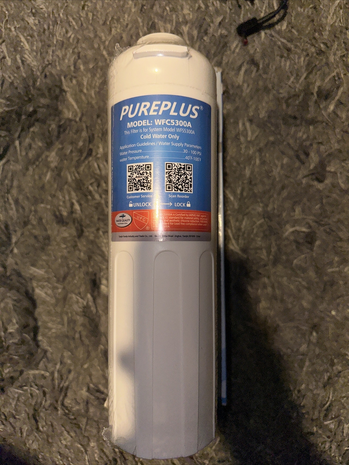 PurePlus WFC5300A Under Sink Water Filter 20K Gallons Ultra High Capacity for sale online | eBay