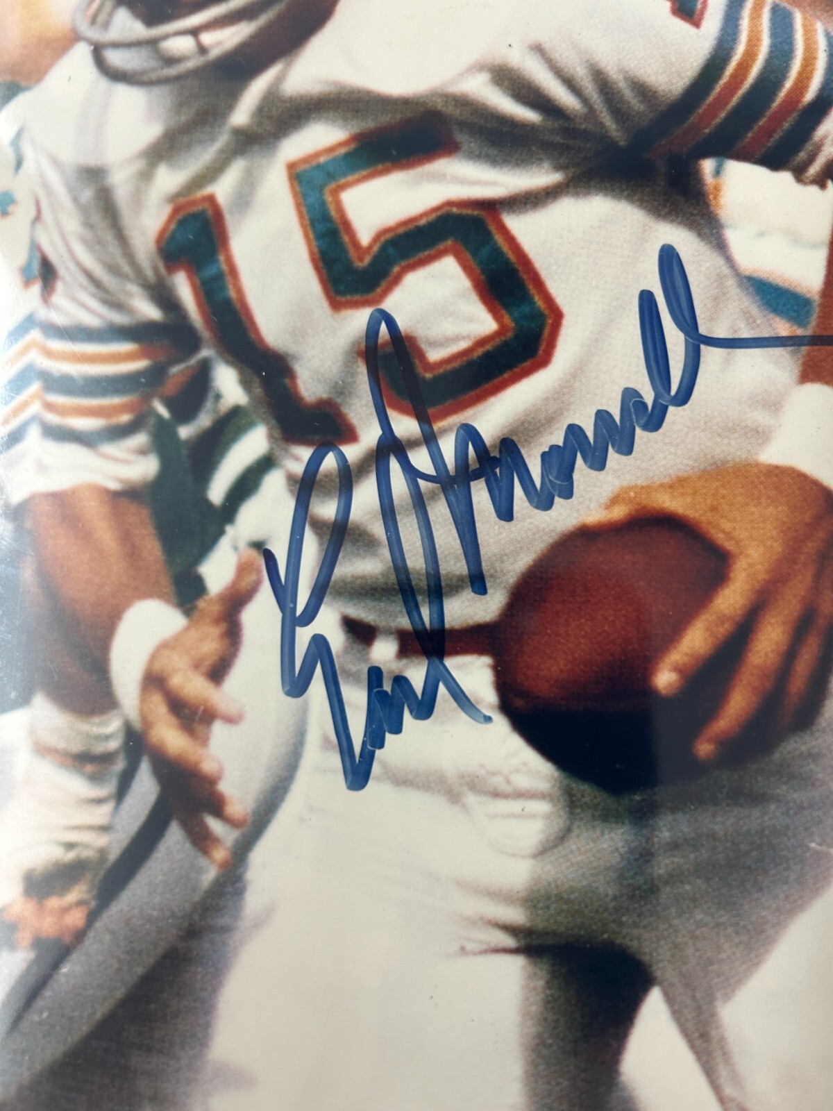 Earl Morrall Miami Dolphins Autographed 8x10 Picture | eBay