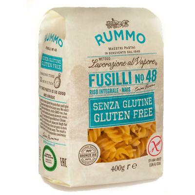 PASTA SENZA GLUTINE RUMMO 400 GR PASTIFICIO RUMMO FUSILLI N° 48 GLUTEN ...