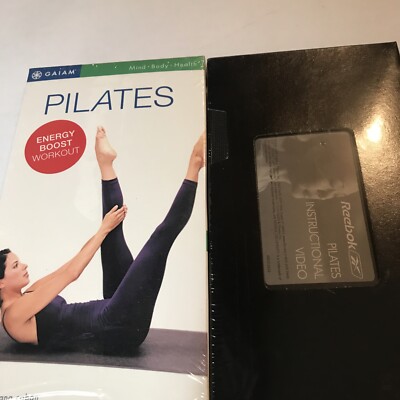 Pilates Workouts - 2 VHS Tapes - Gaiam and Reebok Workouts | eBay