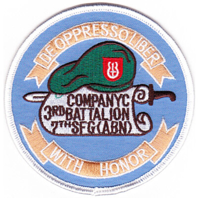 7th SFG (ABN) 3rd Battalion C Company Patch | eBay