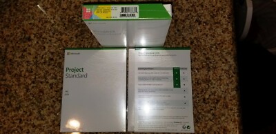 Microsoft Project Standard2019,Windows,SKU 076-05795,Product Key Card ...