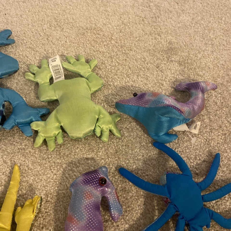 Sand Animals Bundle 8 x animals , Frog Dolphin Seahorse Lizard Cat ...