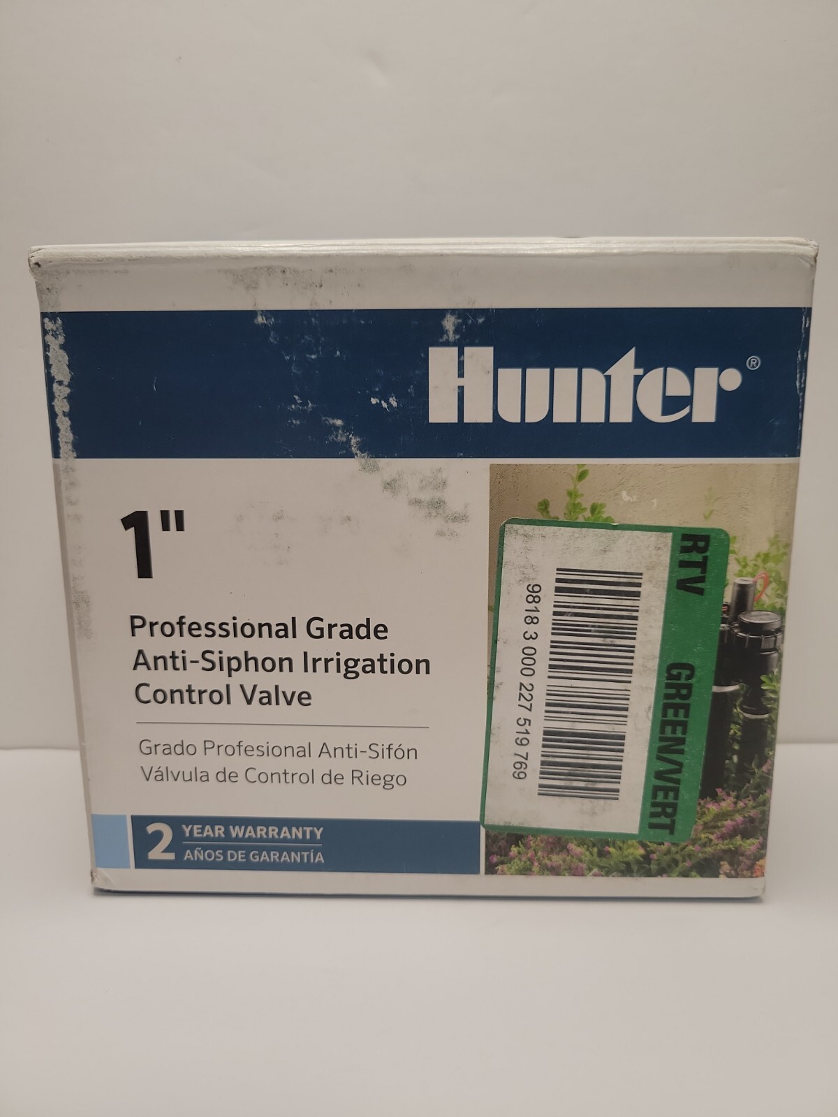 Hunter Industries 1 in. PGV Electric Backflow Prevention Anti-Siphon ...