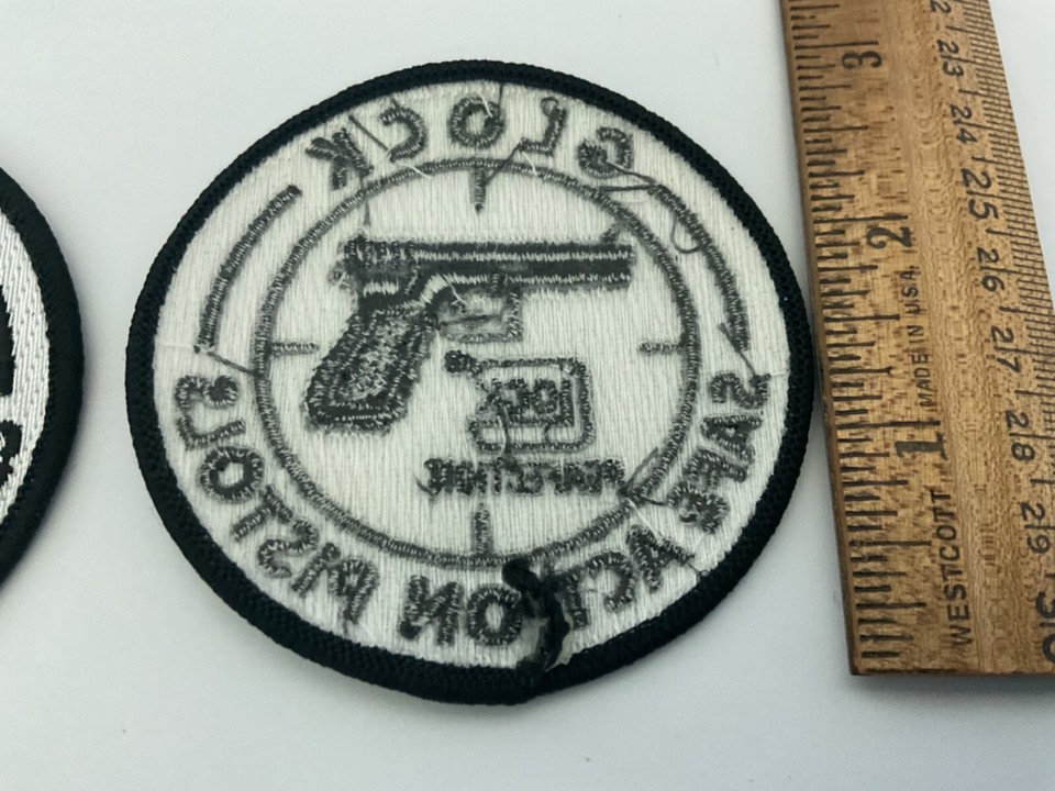 Glock Safe Action Pistols collectable patch set full size new | eBay