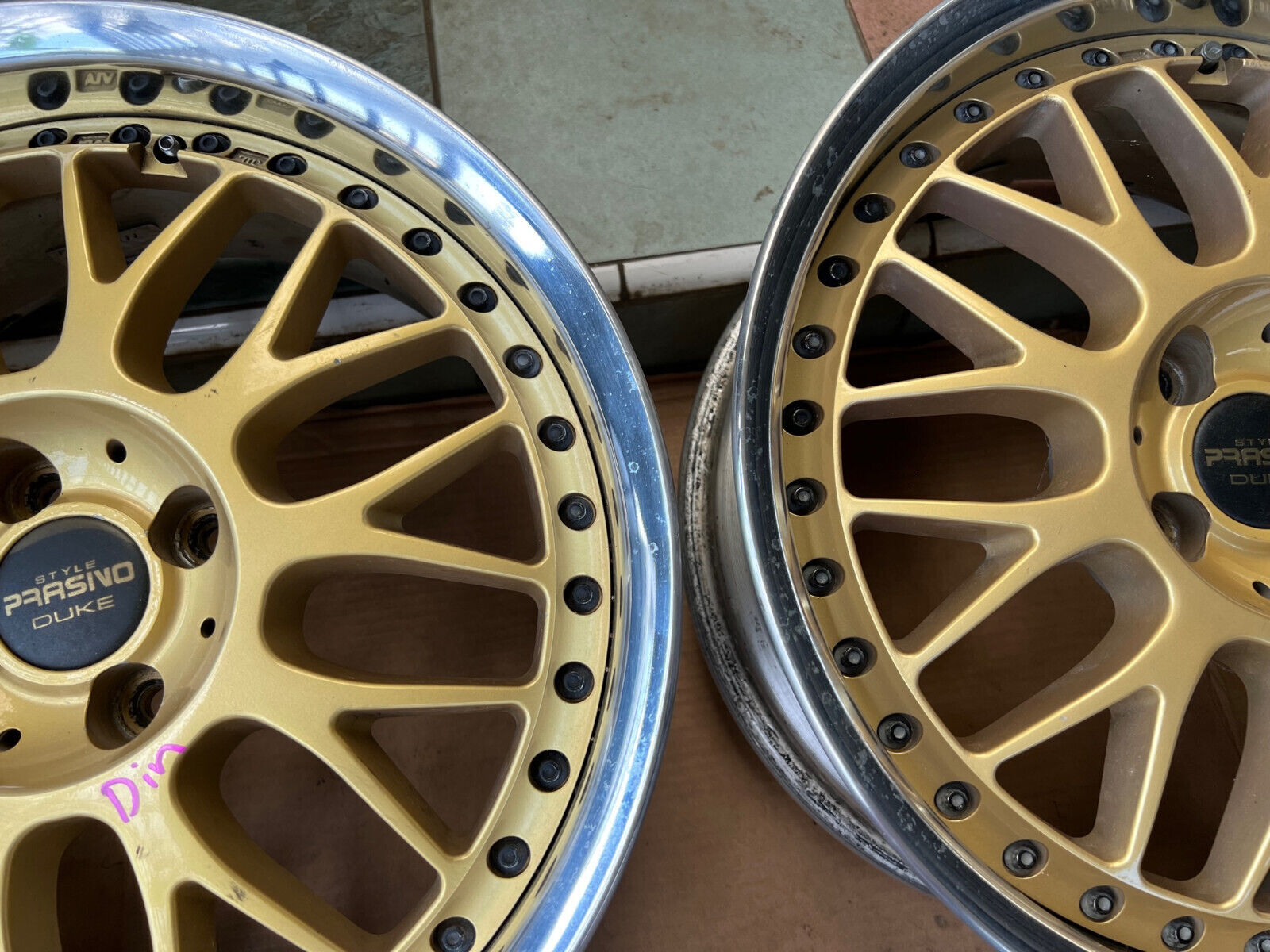 JDM 17" Work VSXX VS-XX rims wheels for honda Civic dc2 eg6 e30 MX5 ...