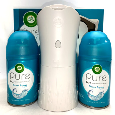 1 Pure Air Wick Automatic Spray Ocean Breeze Scent 5.89 oz Each | eBay
