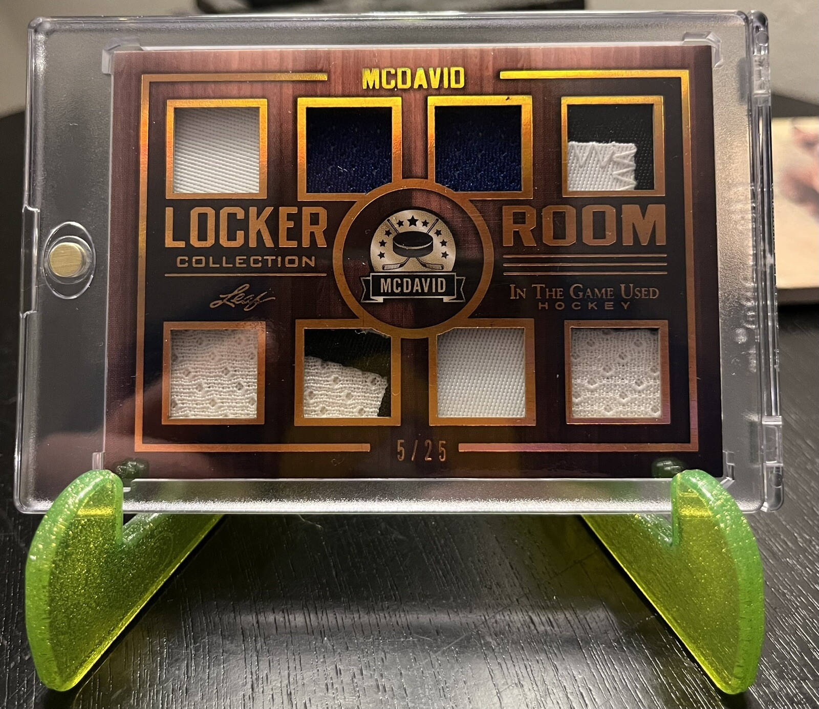 Connor McDavid/Game Used Memorabilia/Locker Room Collection/Rare | eBay