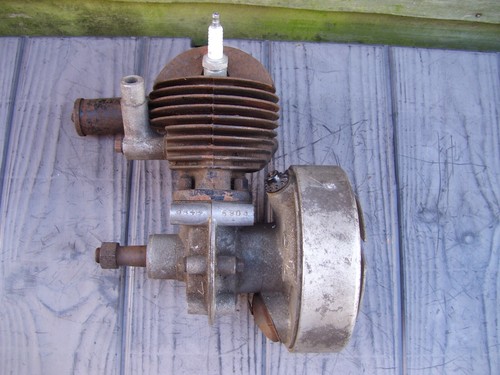 Villiers Midget Engine 084B 5903 Stamped On Crankcases For Restoration ...